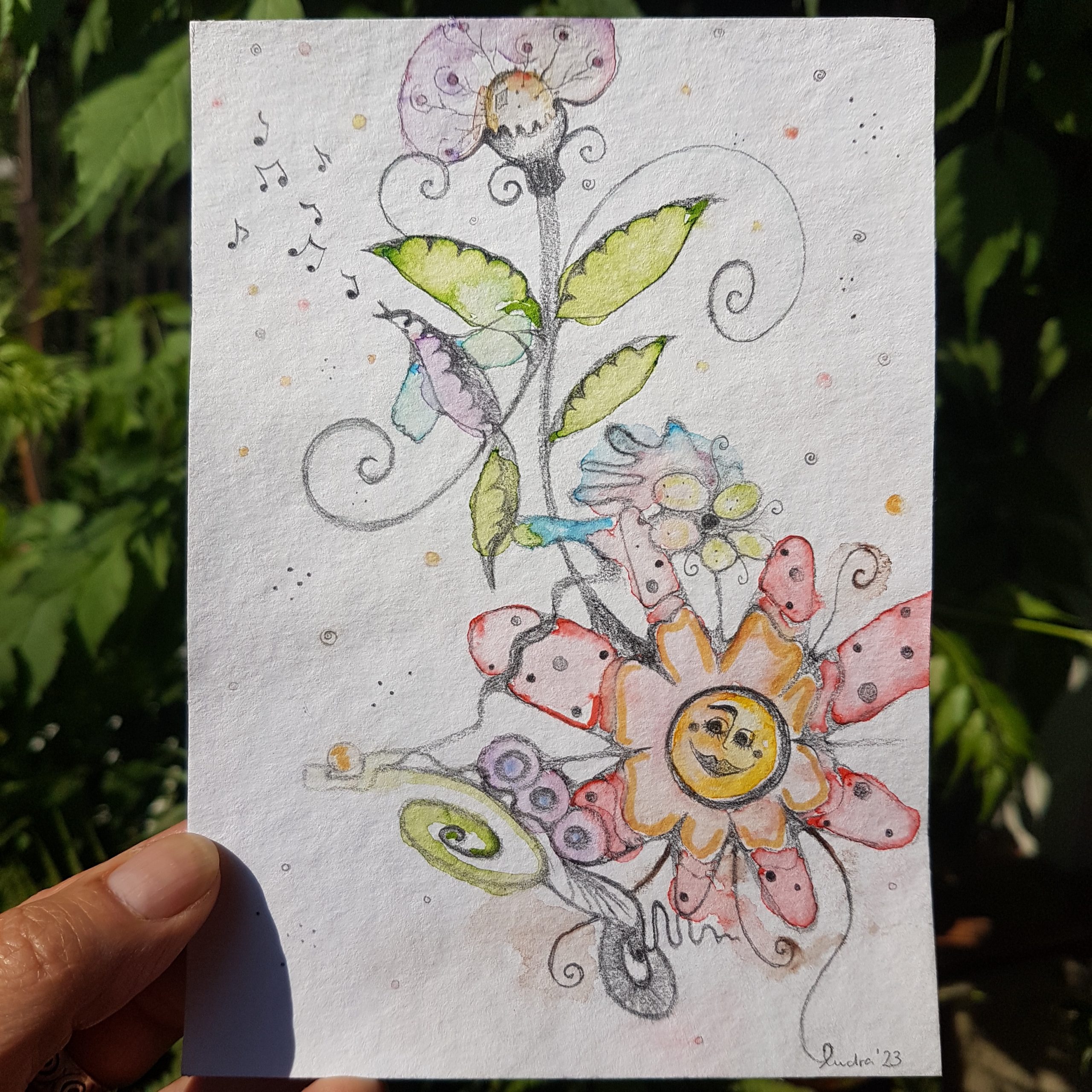 Bunte Sommerfreuden 2023 • Heilsames Intuitives Malen & Freie Herzenskunst