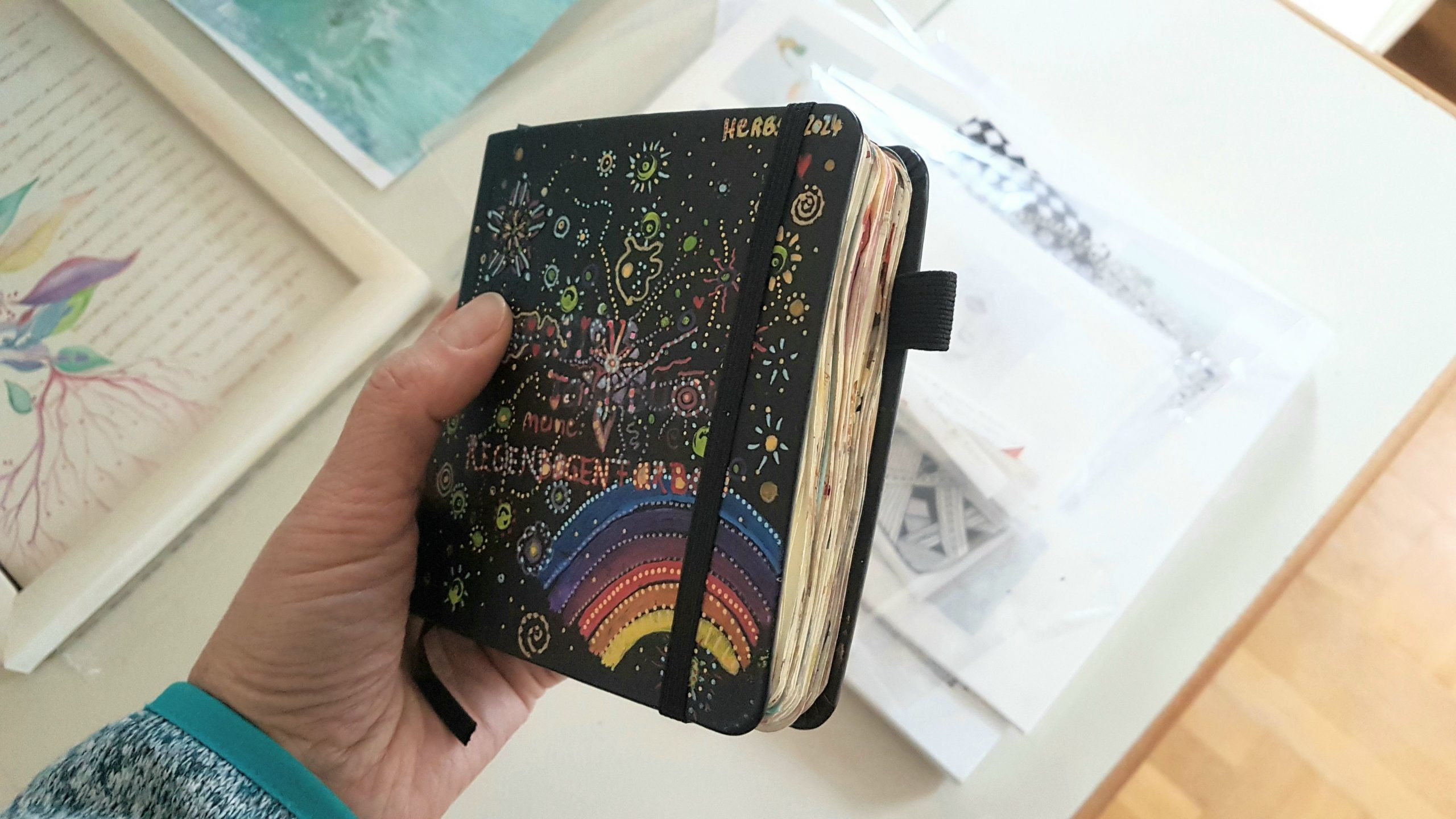 YouTube-Video ~ "EINBLICKE in mein KREATIV-TAGEBUCH" • Heilsames ...